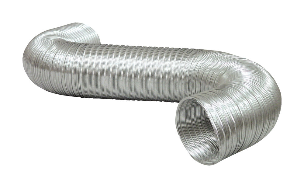 8" x 8' Flexible Aluminum Semi-Rigid HVAC Duct at Discount Builders ...