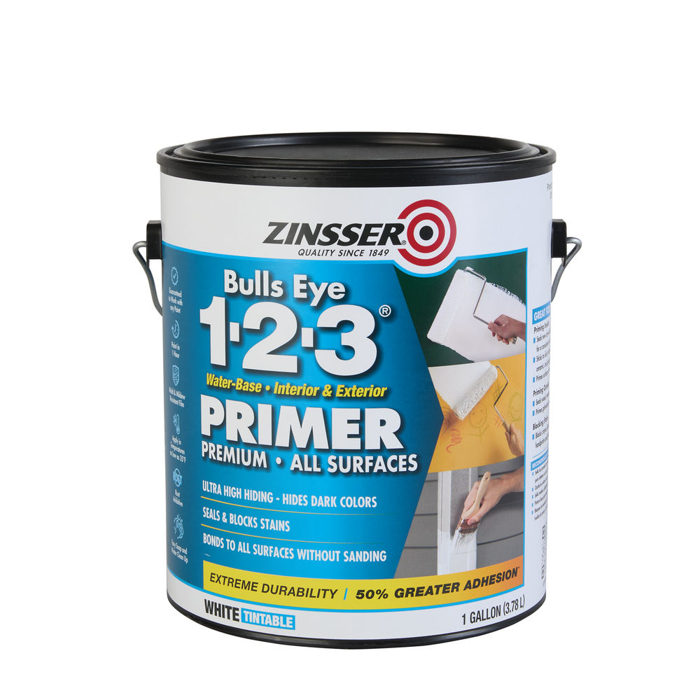 Bulls Eye 1-2-3 All Surface Water Based Primer 1 gal. at Discount ...