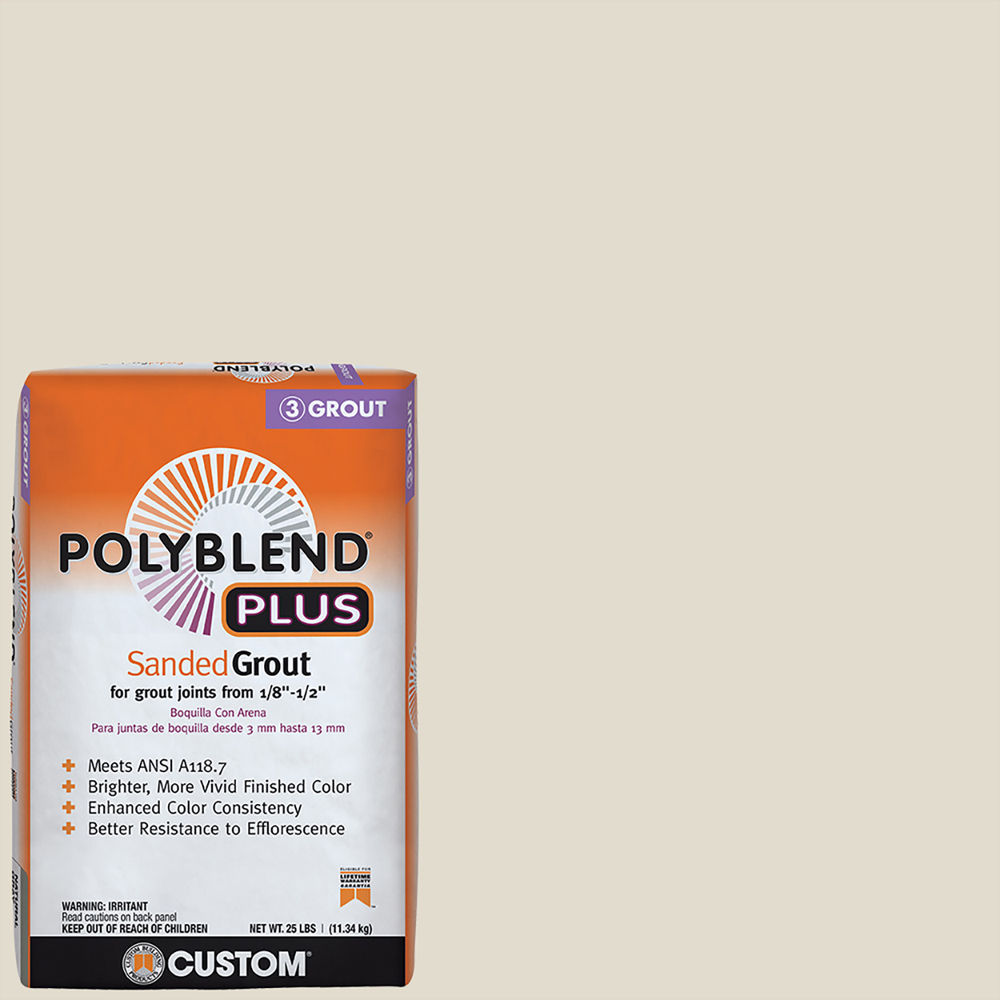 Sanded #11 Snow White 25 lb. Grout at Discount Builders Supply ...