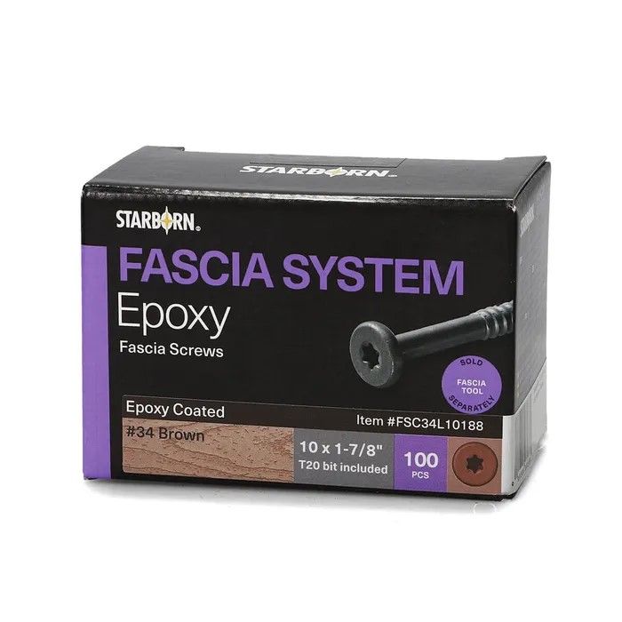 Epoxy Fascia Screw Brown #34 (Mesa) 100/pk at S.W. Collins Co ...