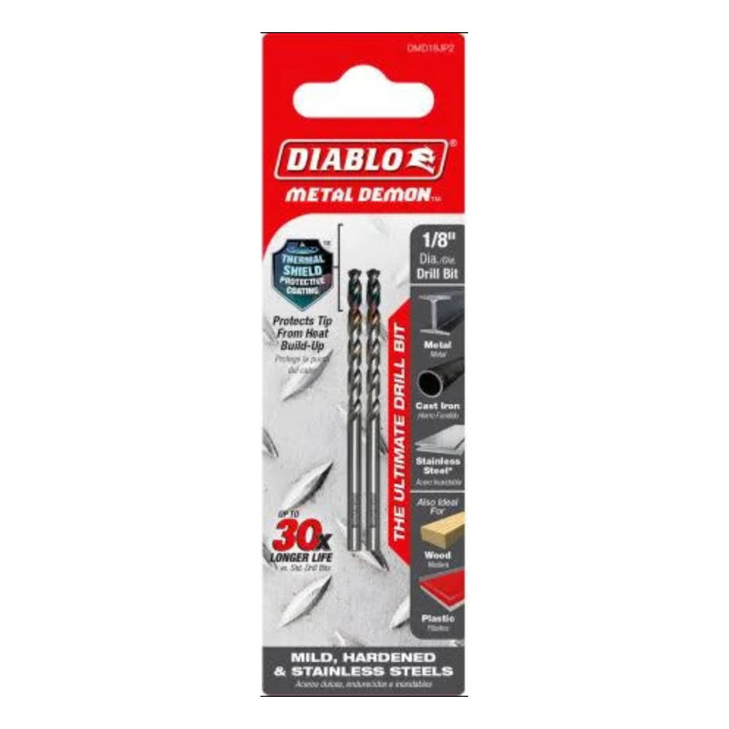 Diablo Metal Demon Drill Bit for Hardened and Stainless Steel at Moscow ...