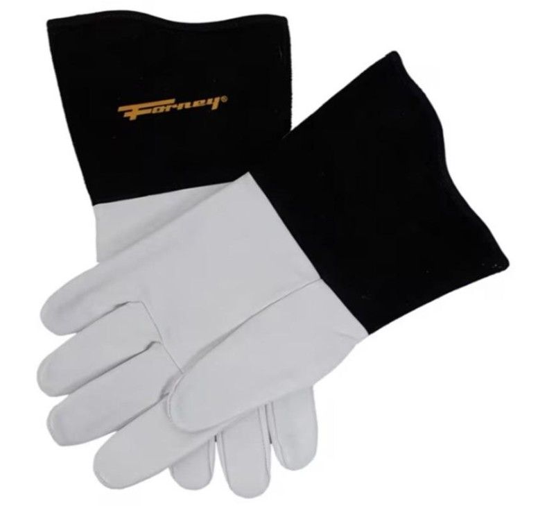 Forney Heavy-Duty Black Welding Gloves Large at Discount Builders ...