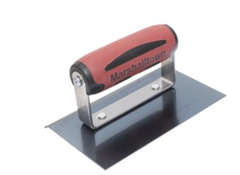 6" x 4" Blue Steel Concrete Edger at Ashby Lumber | Masonry Edgers