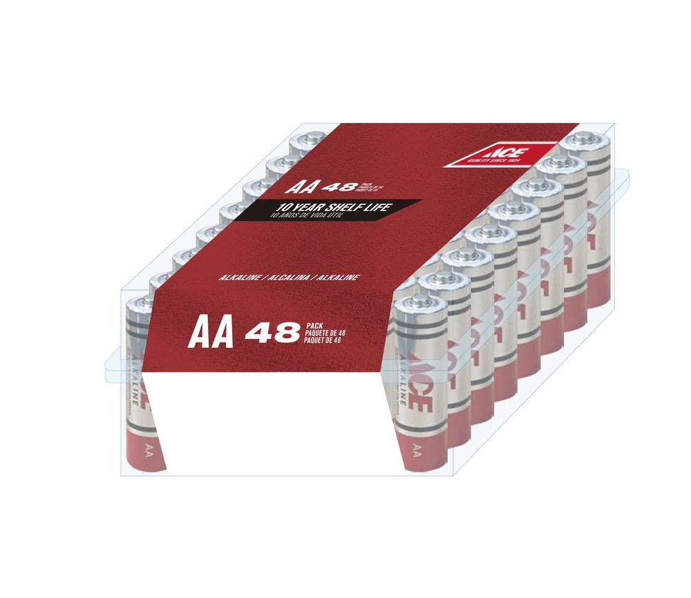AA Alkaline Batteries Boxed 48 pk at Discount Builders Supply ...