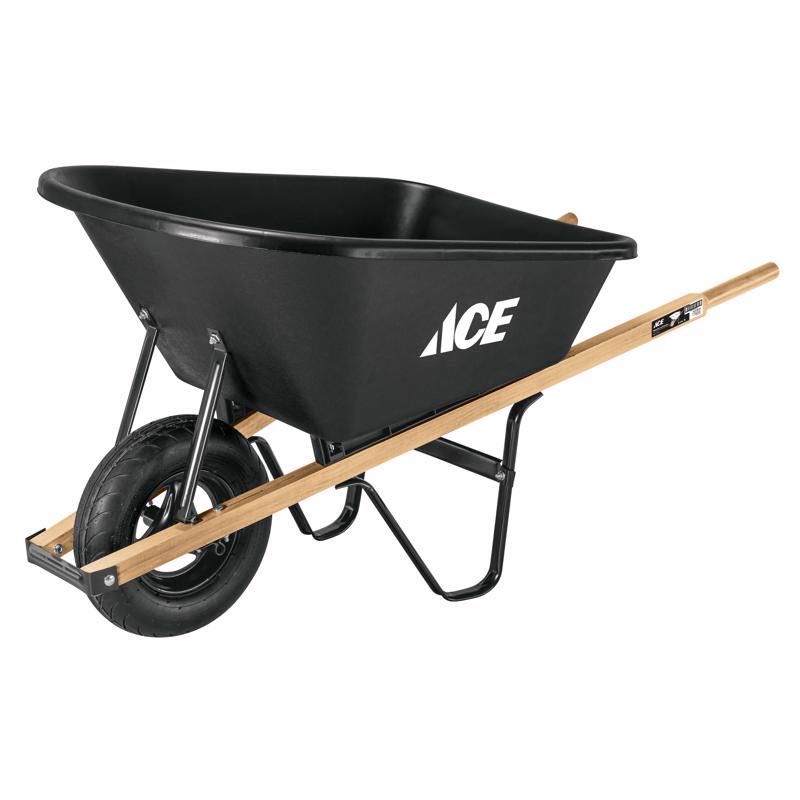 Wheelbarrow 6 cu ft Poly at Family Hardware | Poly Tub Wheelbarrows
