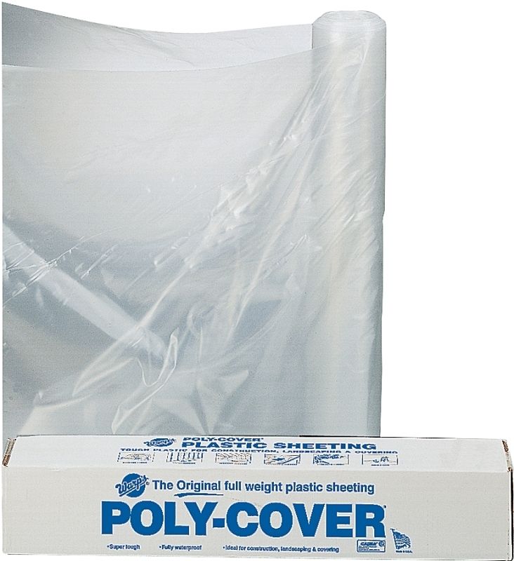 Polyethylene Plastic Sheeting 6mil Clear 20-ft x 100-ft at Central ...