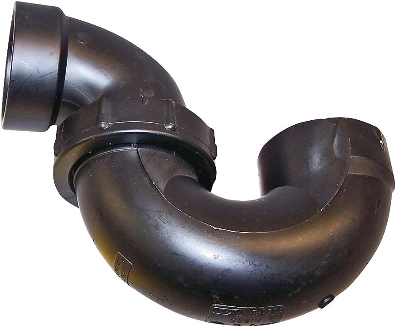 ABS P-Trap w/Union 1-1/2-in Hub at Central Valley | ABS Fitting ...