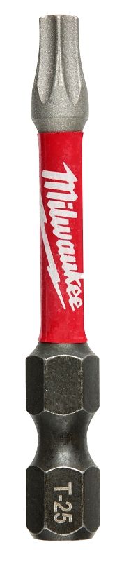 Milwaukee 48-32-4485 Shockwave Impact Duty Power Bit T25 Torx 2-in 1pk ...