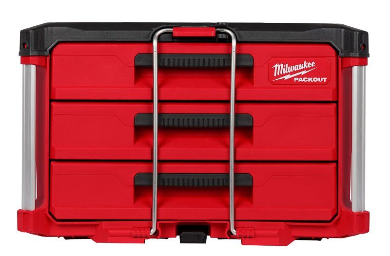 Milwaukee 48-22-8443 Packout Tool Box 3-Drawer at Central Valley | Tool ...