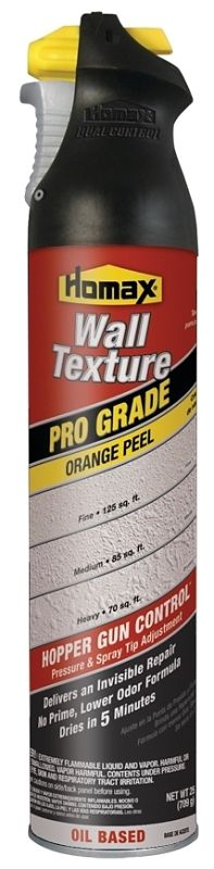 Homax 4592 Pro Grade Wall Texture Solvent-Based Orange Peel 25oz Spray ...