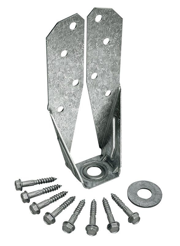 Simpson DTT2Z Deck Tension tie w/1.5in Screws Z-Max at Central Valley ...