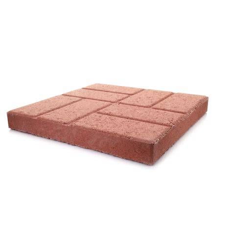 16" Square Red Stone at Family Hardware | Stepping Stones