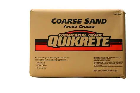 Graded Sand Coarse 100# at Family Hardware | Concrete & Blacktop Mixes