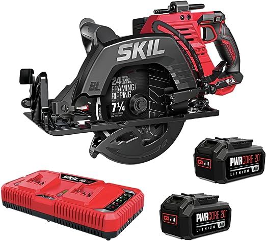 Skil Core 40V 7-1/4" Rear/H Saw at Ashby Lumber | Worm Drive Power Saws