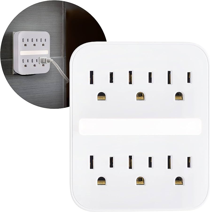 Power Tap Outlet 6 Plug w/Light at Ashby Lumber | Surge Protector ...