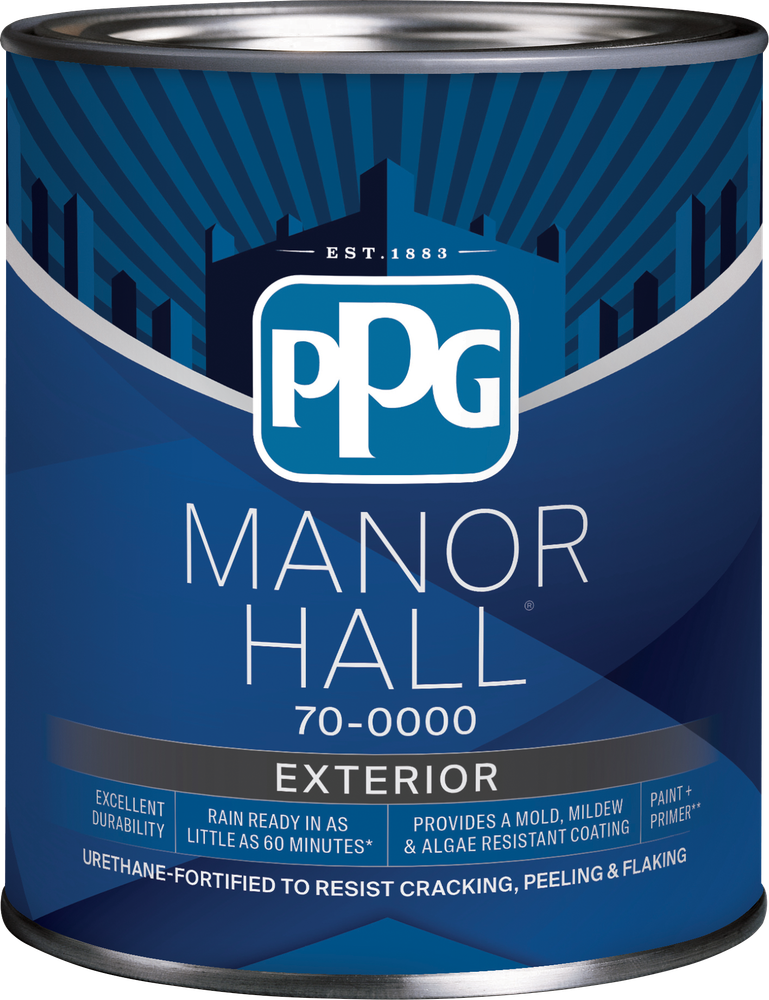 Manor Hall Exterior Acrylic Satin Quart at Ashby Lumber | Manor Hall ...