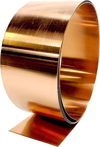 8" Copper Flashing 16oz, 0.667 Lbs/LF at Belletetes | Flashings