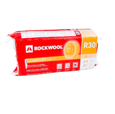 ROCKWOOL Comfort-Bat Insulation 7.25" x 15.25" R-30 29.9 sq. ft ...