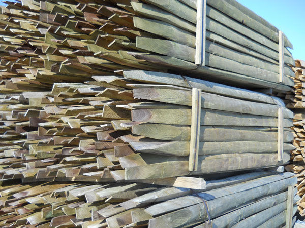 Split Rail Rails, Treated Poplar at Belletetes | Wood Fence Materials
