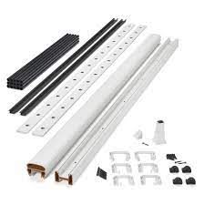 Trex Transcend 6' Level Rail Kit White Square Baluster #WT0636HRK at ...