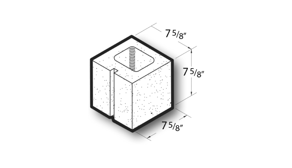 8x8x8 Sash Block at Belletetes | Blocks