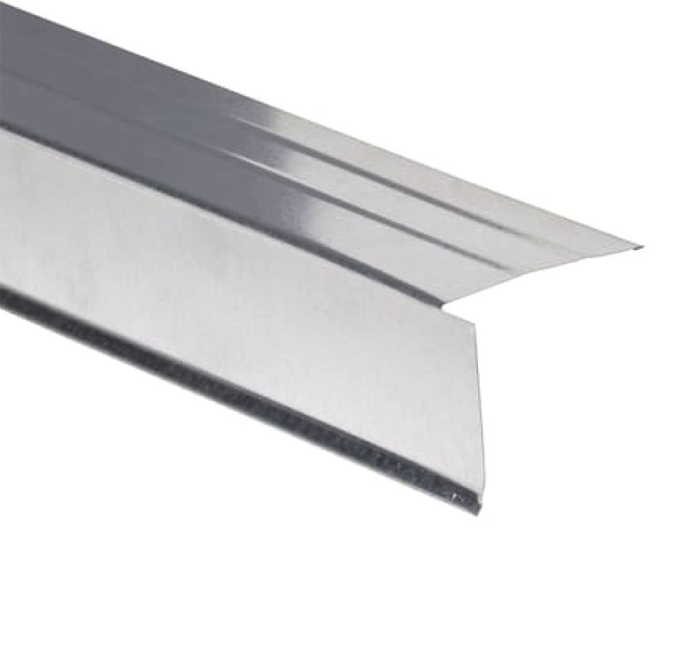 8" Mill Aluminum Drip Edge, Standard (L&R#3861) at Belletetes | Roof ...