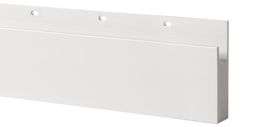 908 White PVC 18' Casing w/ J-Channel (4/PC BDL) (RM 7351) at ...