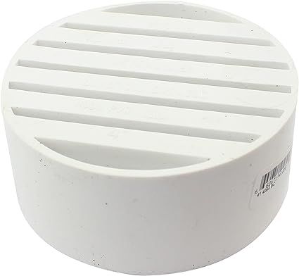 4" PVC Grate (Sewer & Drain) #414254BC / #7447 at Belletetes | Plumbing ...