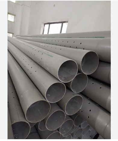 6-inch S/D PVC Perforated Pipe #06570010 at Belletetes | Plumbing Pipes