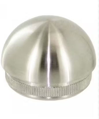 SS Dome End Cap (4/pkg) at Belletetes | Landscaping & Decking Supplies