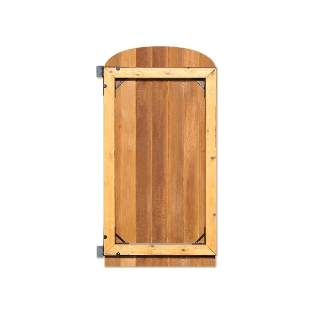 Black Galvanized Steel Gate Corner Frame Brace and Hinge Kit at Bromon ...