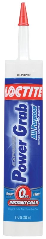 Loctite 9Oz Caulk Tube Powergrab All Purpose Interior Construction ...
