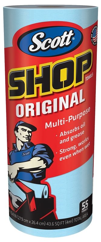 Scott Blue Shop Towels 55 Sheets Jumbo Roll at Builders' General ...
