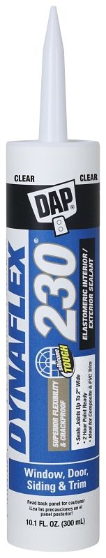Dap Dynaflex 230 Sealant Clear at Building Center Inc | Caulking