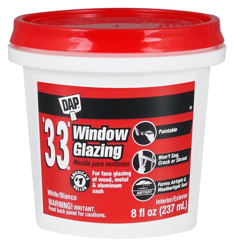 8Oz Dap '33' Window Glazing Compound Half Pint at Builders' General ...