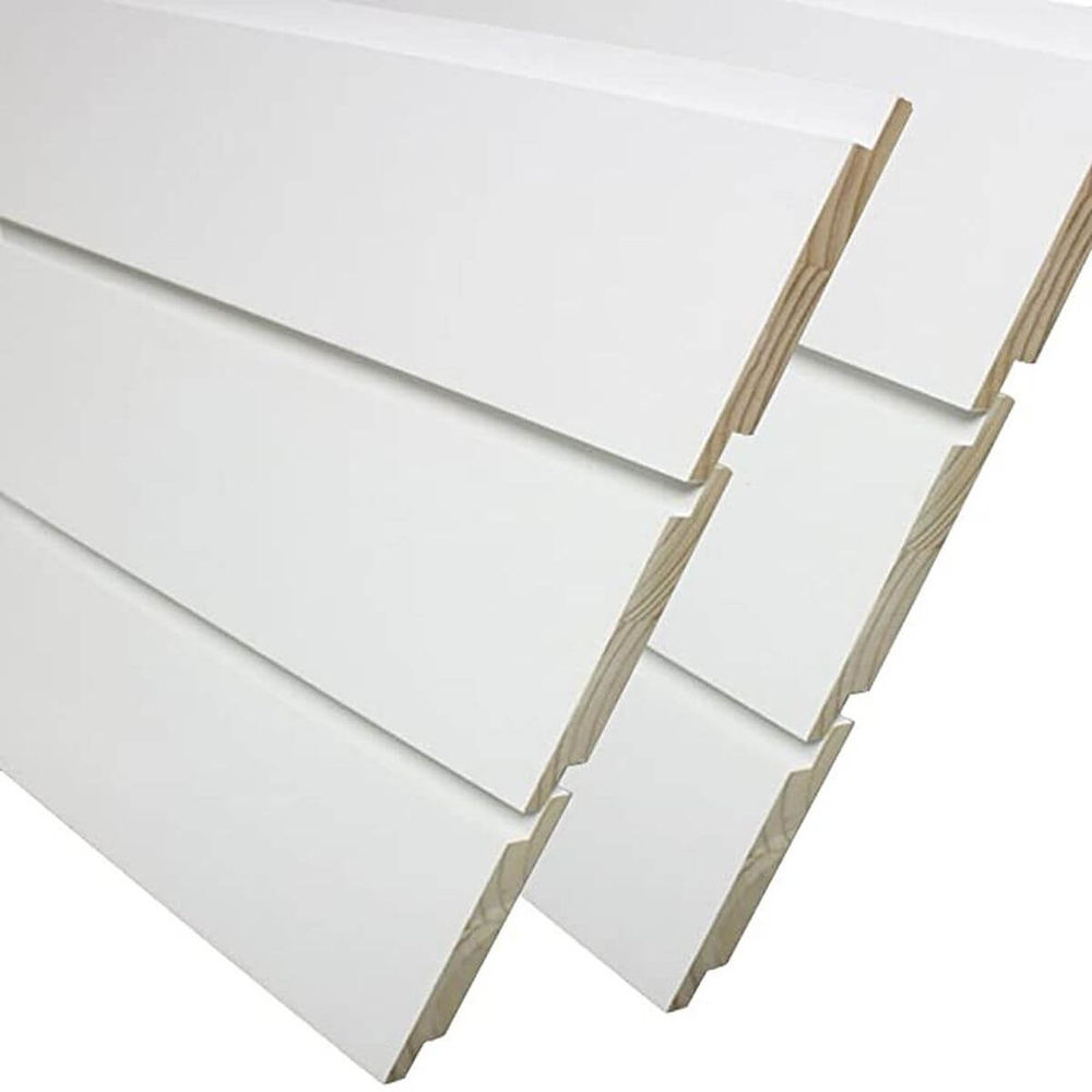 1x8x16 Primed Shadow Gap Shiplap at Cassity Jones | White Pine Lumber