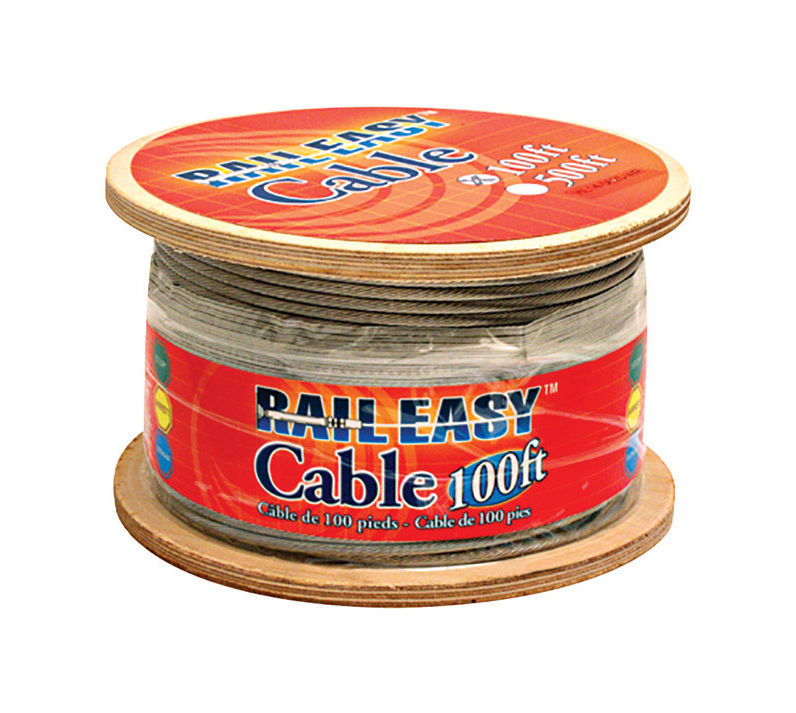 Raileasy Cable 5/32", 100' Spool at DB&S Lumber and Home Improvement ...