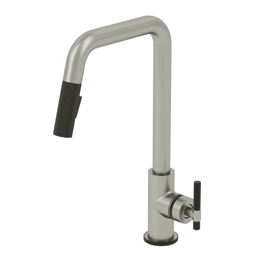 Tenzo, Single-Handle Kitchen Faucet Bellacio - Stainless Steel / Matte ...