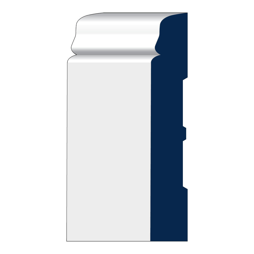 LF #9 B Base 9/16" x 3-1/4" FJ 16' Primed at Guido Materials | Special ...