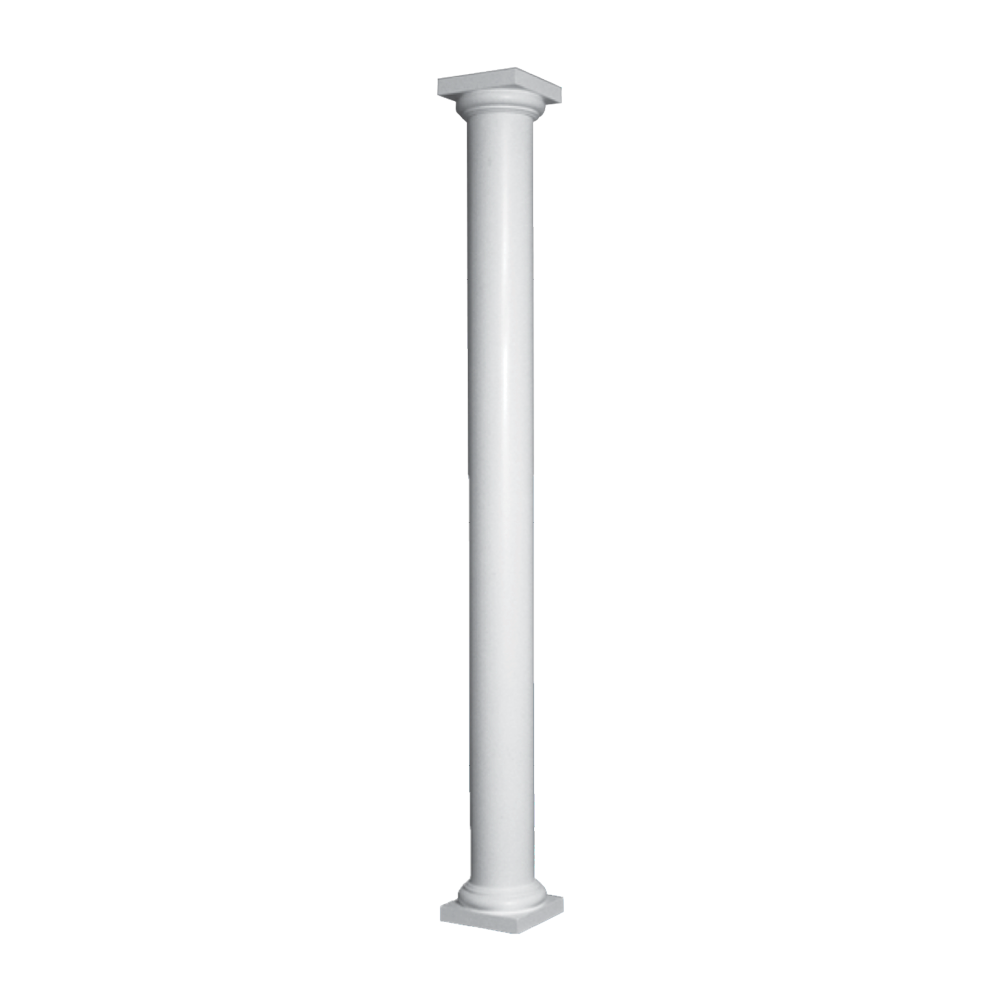 8" x 8' Non-Tapered Round Fiberglass Column at Lengefeld Lumber Company ...