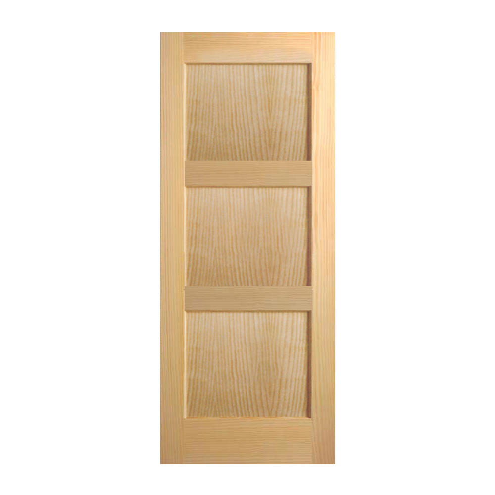 3 Panel Equal Shaker Style Pine 2080.138 at Lengefeld Lumber Company ...