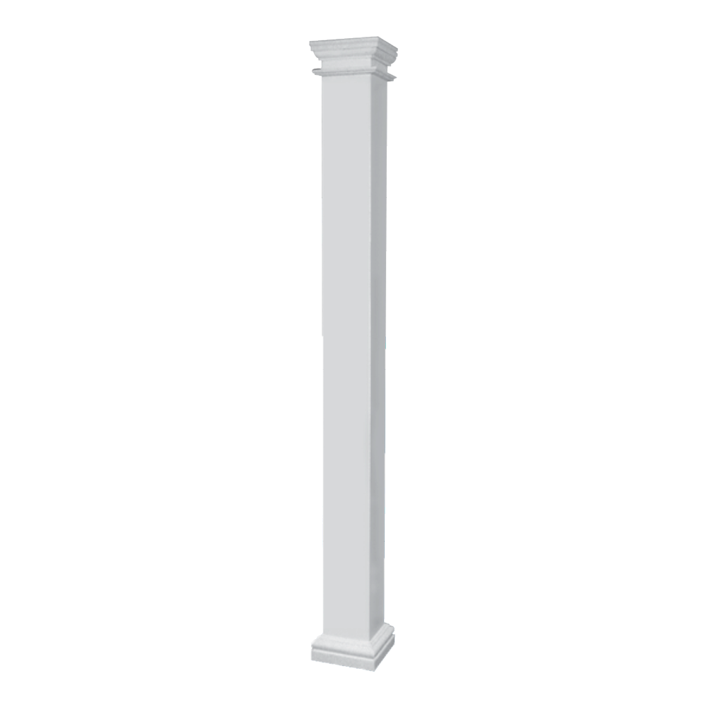 8x8 Plain Square Pultruded Fiberglass Column at Guido Materials ...