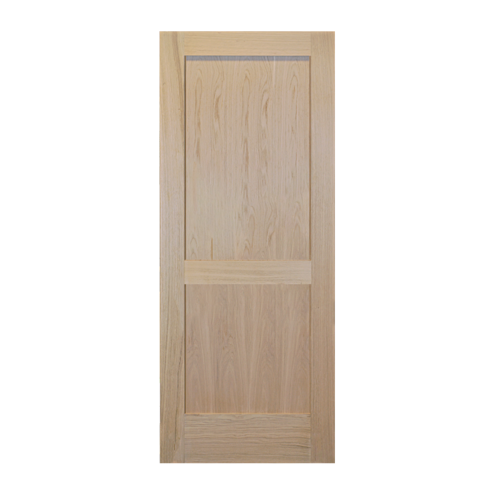 2-Panel Shaker Clear White Oak 2668.134 at Guido Materials | Doors