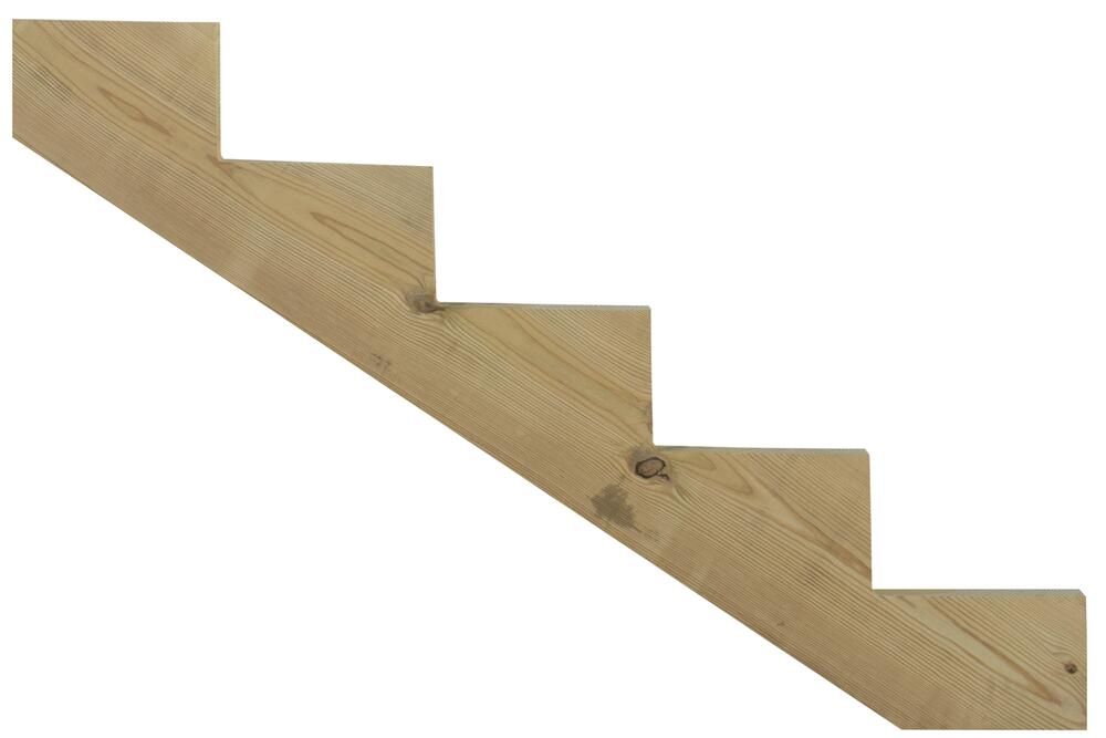 Treated Five Step Carriage Stringer #2 Treated Ground Contact at GR ...