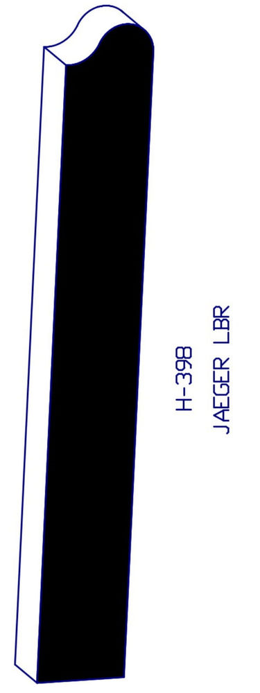 1-1/8" x 5-1/4" Stool Mahogany at Jaeger Lumber | Hardwood Mouldings