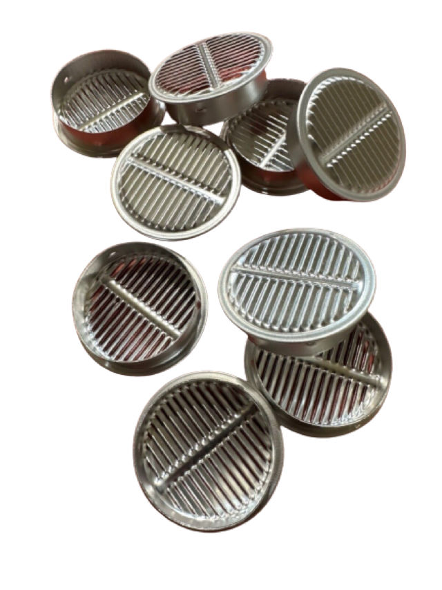 2" White Midget Louver at Jaeger Lumber | Gutter & Metal Products