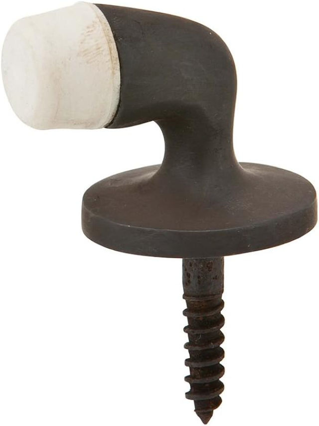 Ives Floor Door Stop, Dark-Orb 430MB10B at Jaeger Lumber | Ives ...