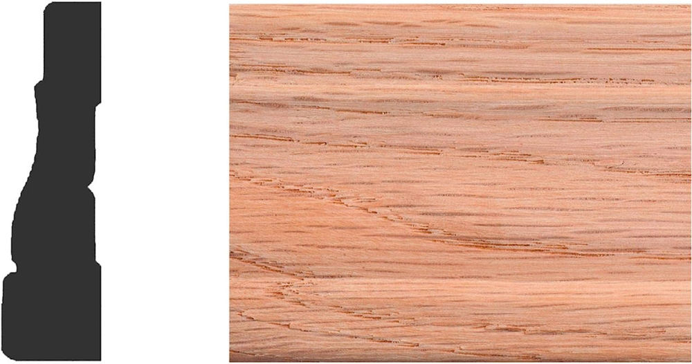 Shop Colonial Casing Oak 1-1/8 x 4-1/4 at Jaeger Lumber | Hardwood ...