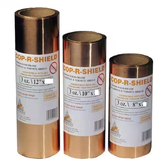 10"x60' Roll Termite Shield at Jaeger Lumber | Gutter & Metal Products