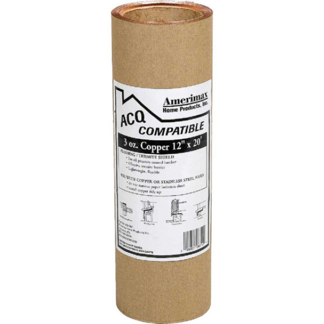 12"x20' Roll Termite Shield at Jaeger Lumber | Gutter & Metal Products